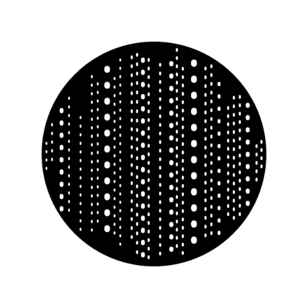 Apollo Metal Gobo 2021 Dot City (Apollo ME-2021)